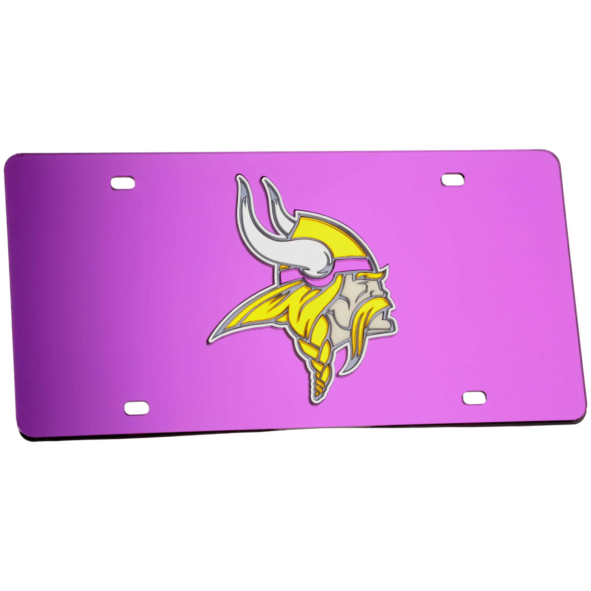NFL MINNESOTA VIKINGS LASER CUT AUTO TAG - Walmart.com