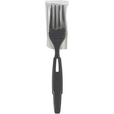 Georgia Pacific Professional Dixie SmartStock Plastic Cutlery Refill, Forks, 6", Black, 40/Pack ...