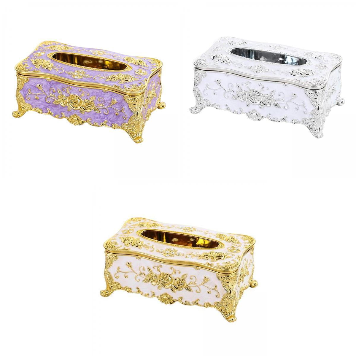 3x Home Rectangular Tissue box Case Holder Cover - Walmart.com