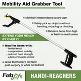Handi-Reacher Long Reach Grabber - 30" Pick Up Tool with Magnet, Easy ...