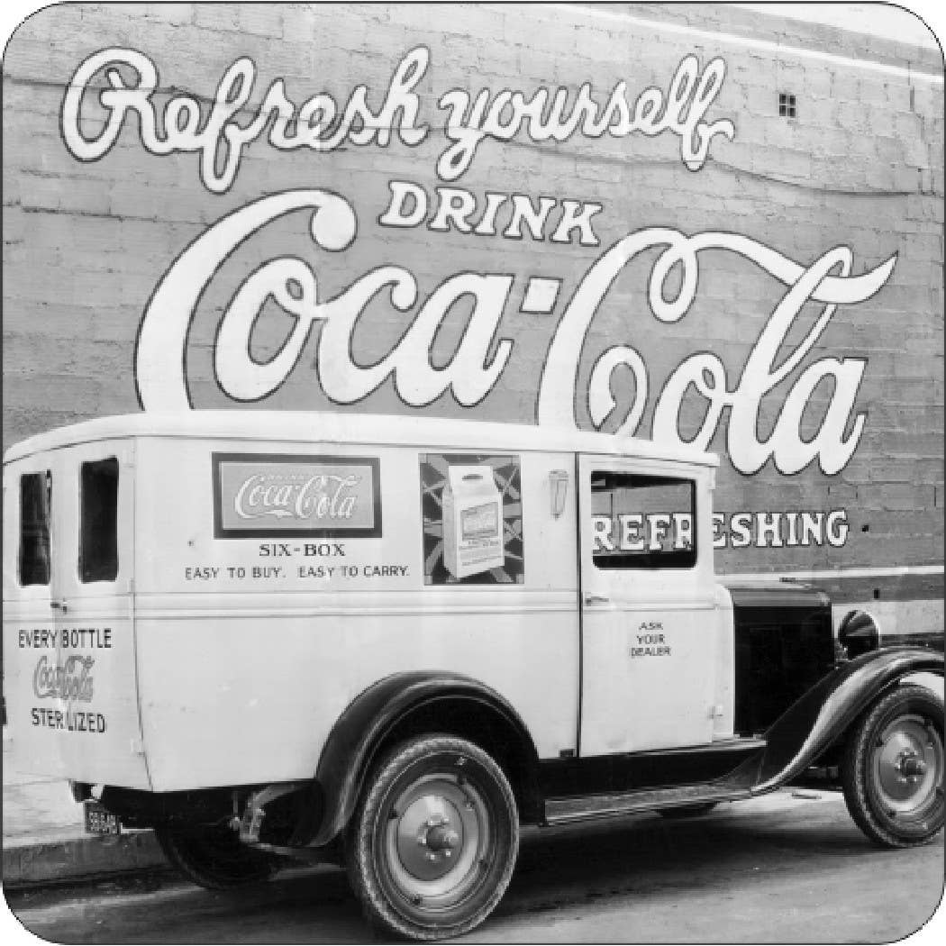 1920s Coca Cola Advertisements Black And White