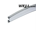 Wellvisors Side Window Visors Deflectors Rain Guards With Black Trim ...