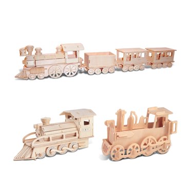 Puzzled Tank Wooden 3D Puzzle Construction Kit - Walmart.com