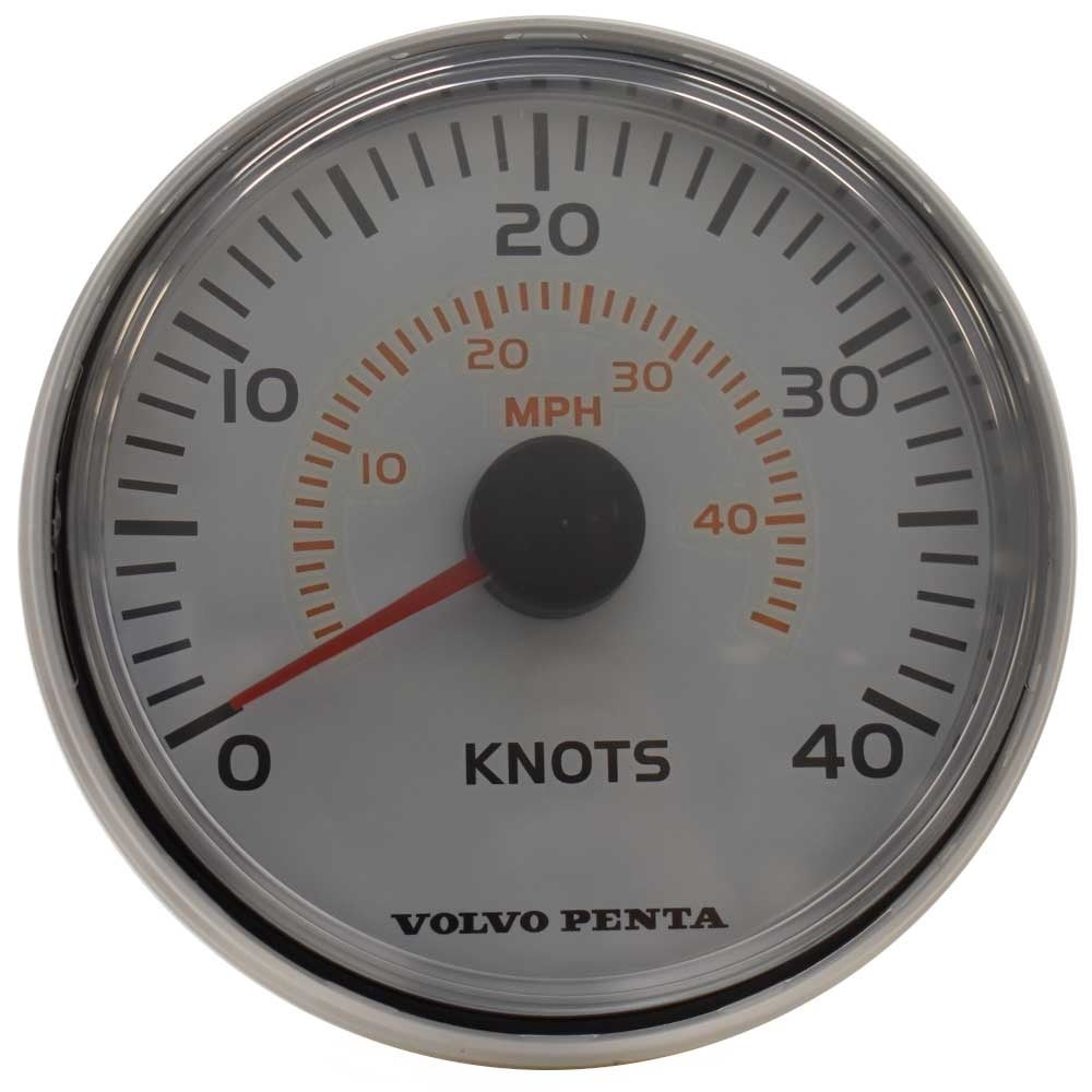 Volvo Penta Boat Speedometer Gauge VP874930 | 3 1/4 Inch Black White ...