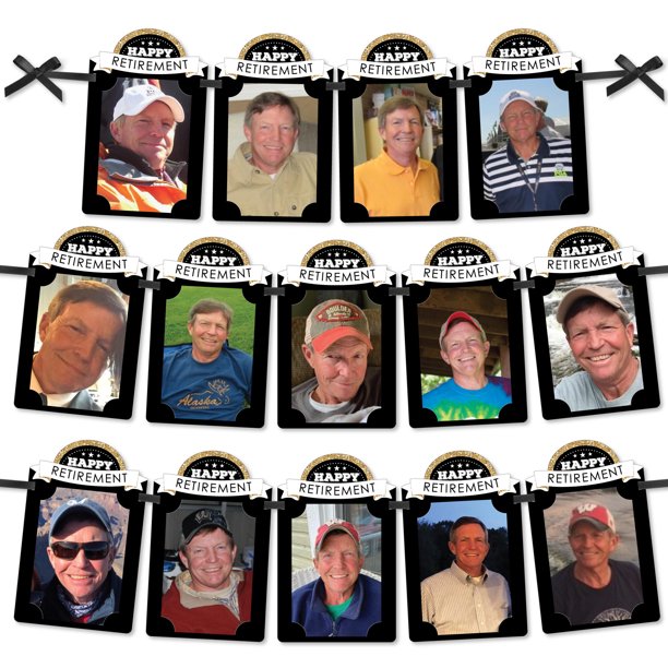 Big Dot of Happiness Happy Retirement - DIY Retirement Party Decor ...