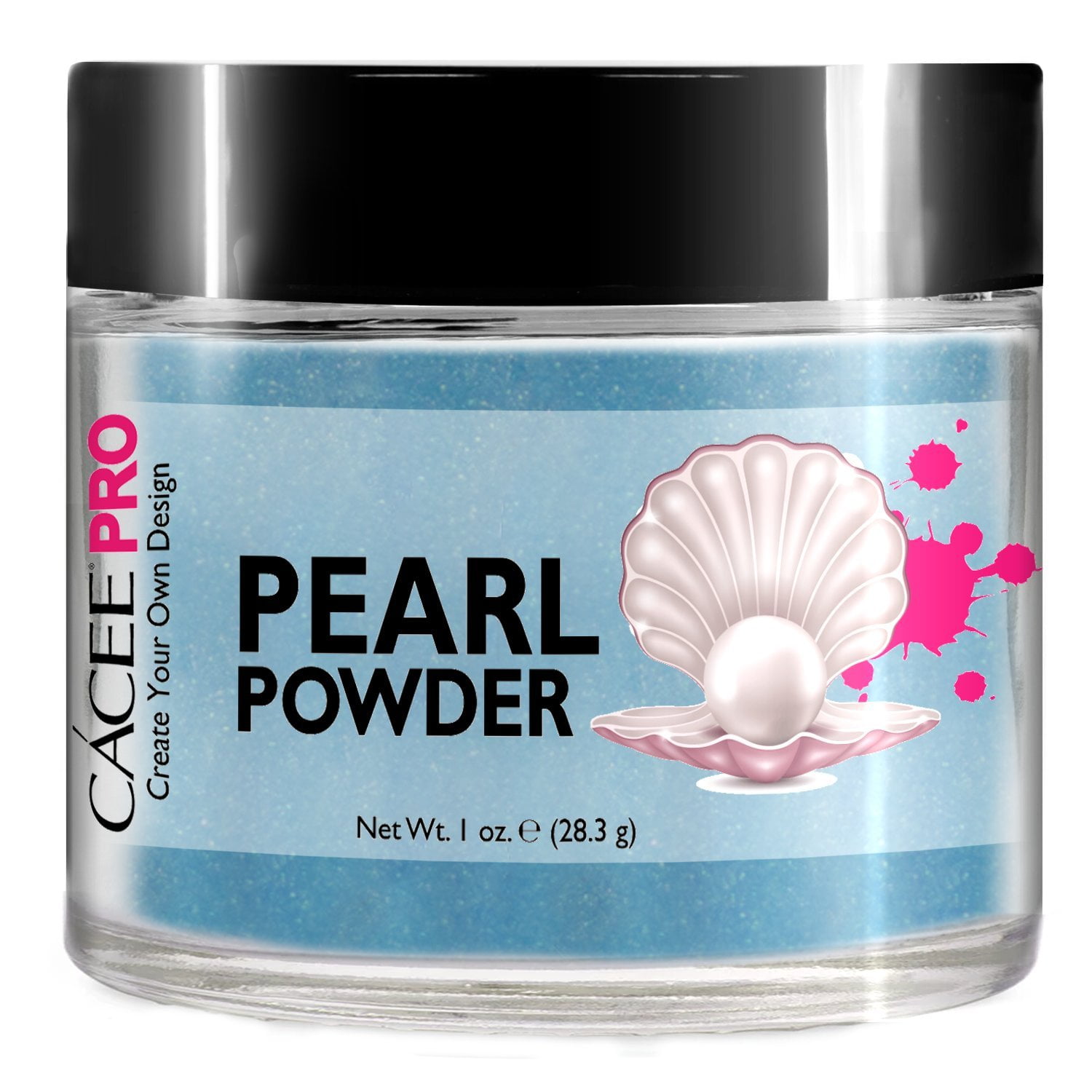 Acrylic Powder for Nails, Pearl Color Nail Art, 1oz Jar by Cacee, For ...
