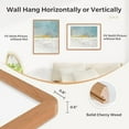 18x24 Poster Frame, Natural Solid Cherry Wood 18x24 Picture Frame ...