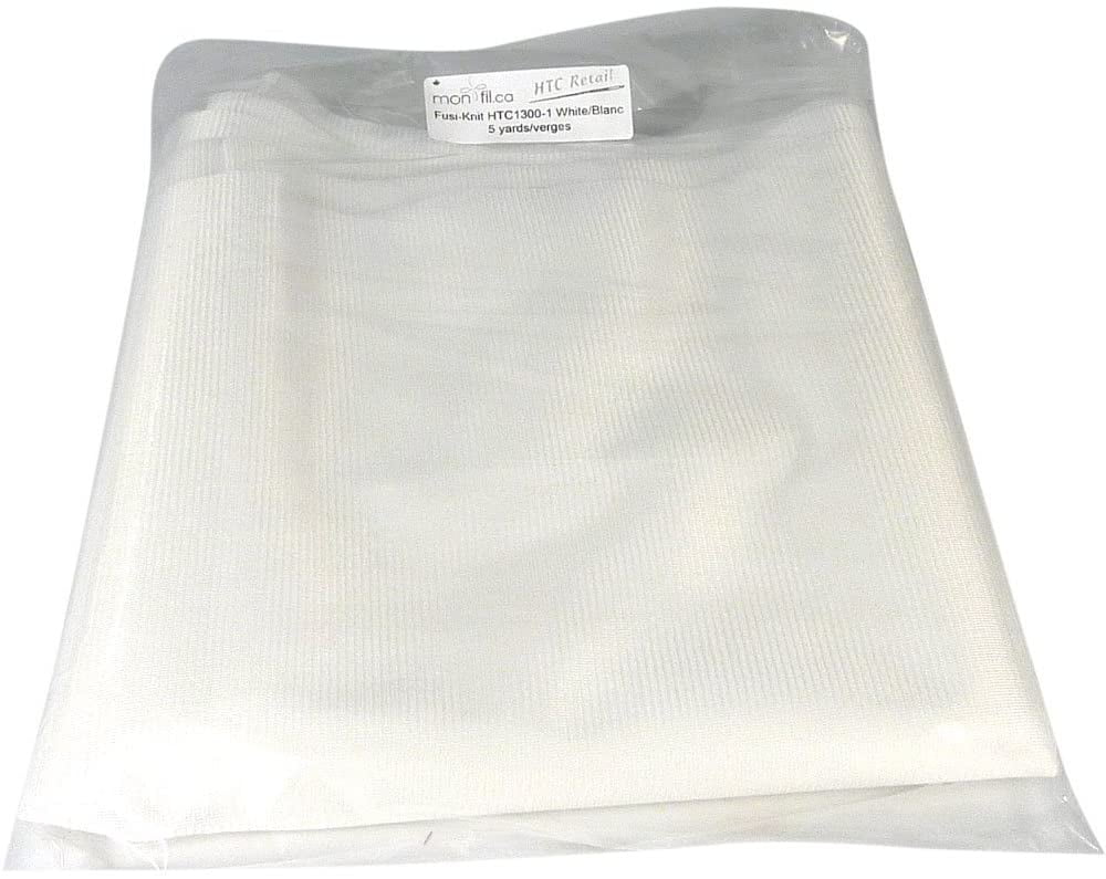 Fusi-Knit White HTC1300-1 - 20 inches wide, Fusible Tricot Interfacing ...