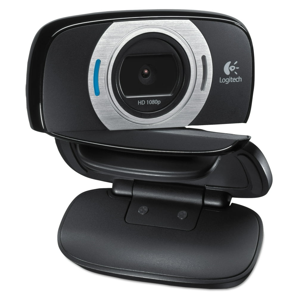 Logitech HD Laptop Webcam C615 with Fold-and-Go Design, 360-Degree ...