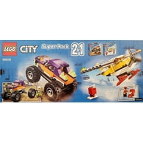 LEGO City Monster Truck Stunt Set 60180 for Great Vehicles Series ...
