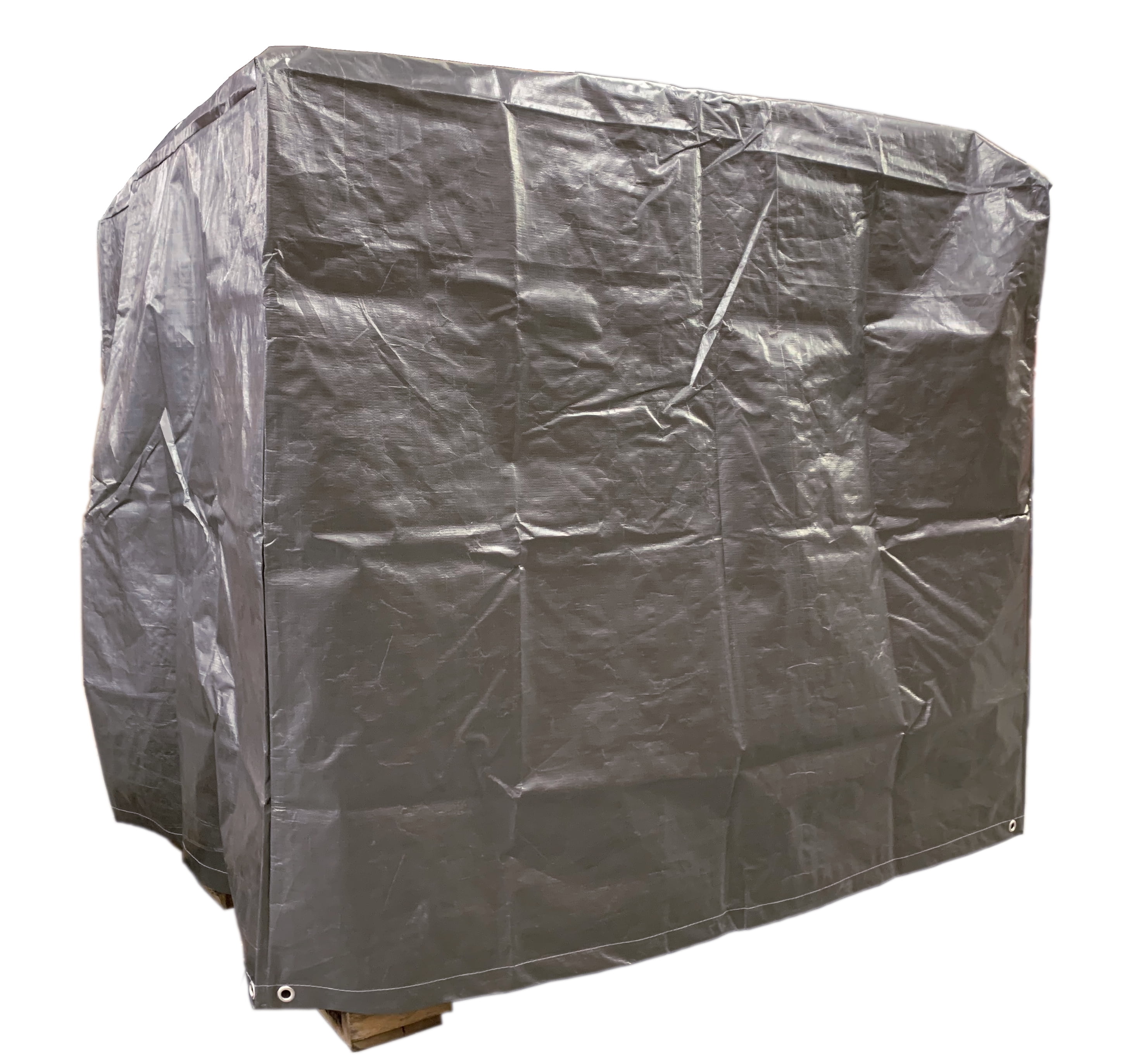 4 Ft. x 5 Ft. x 4 Ft. Heavy Duty Silver Poly Pallet Cover - Walmart.com 4 Ft. x 5 Ft. x 4 Ft. Heavy Duty Silver Poly Pallet Cover - Walmart.com