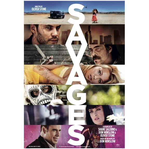 Savages Movie Poster 16"x24" Poster Medium Art Poster 16x24 Multi-Color ...