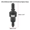 Bend 11.8mm-Fuel Line Hose Quick Release Connector Disconnect Hose Fuel ...