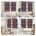 Basketball and Lightning Red Pattern Blackout Curtains,Triple Weaved ...