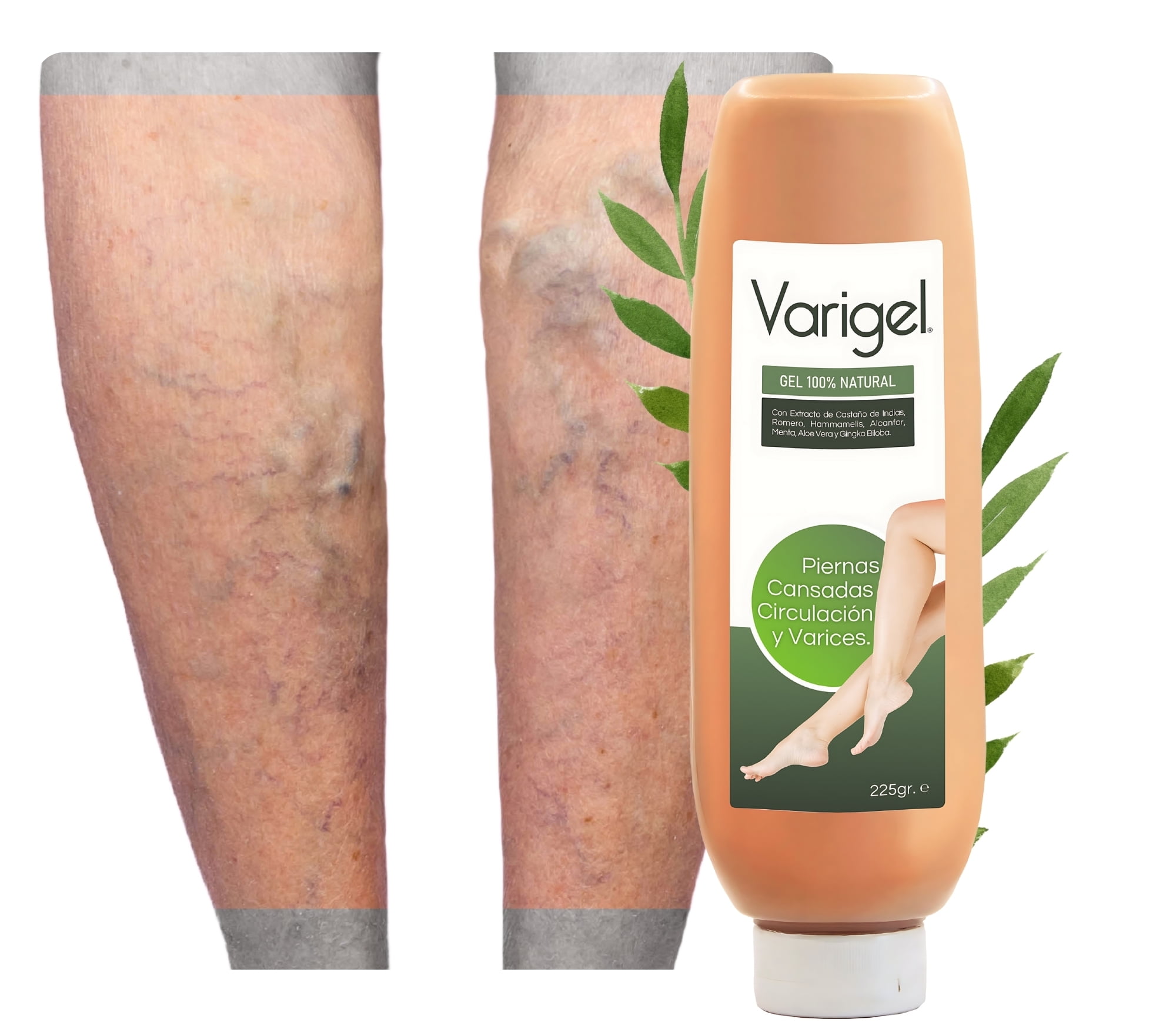 Varigel 225gr. Gel para Piernas Cansadas y Varices. | Walmart en línea