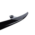 Glossy Black Upper Front Grille Bumper Hood Grill+Headlight Eyebrow For ...