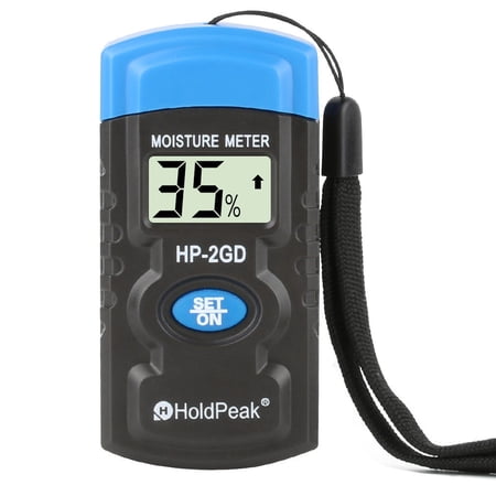 YERDGARY Portable Digital Moisture Meter Moisture Detector Moisture ...