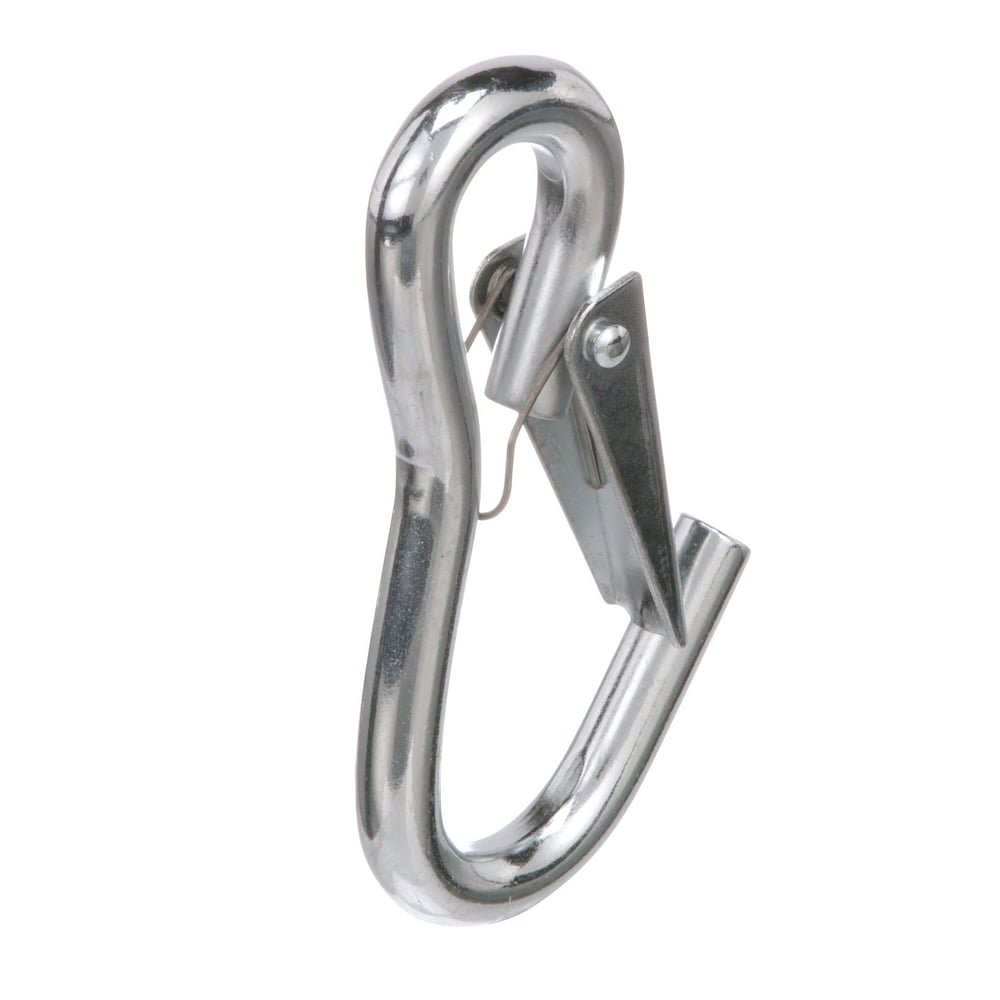 Attwood 7653L3 Utility Snap Hook, Zinc-Plated Steel, Spring-Loaded ...
