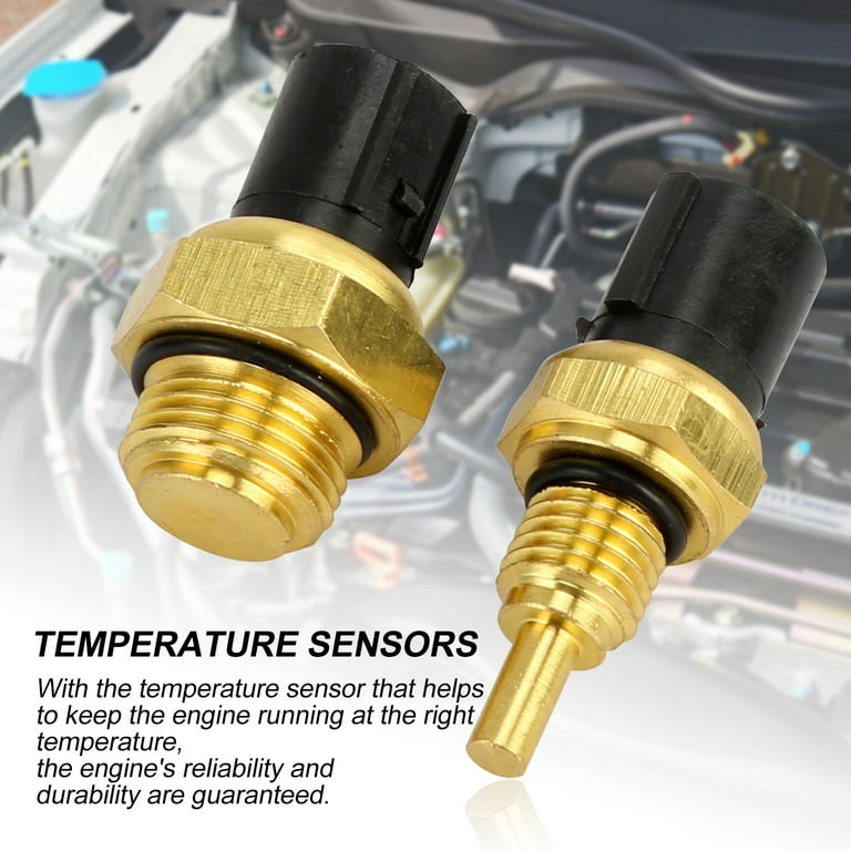 Coolant Temp Sensor 2PC Cooling Fan Switch Kit Set For Honda Accord CR ...