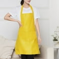 Grofry Kitchen Apron With Pocket Waterproof Oil Proof Sleeveless Grease