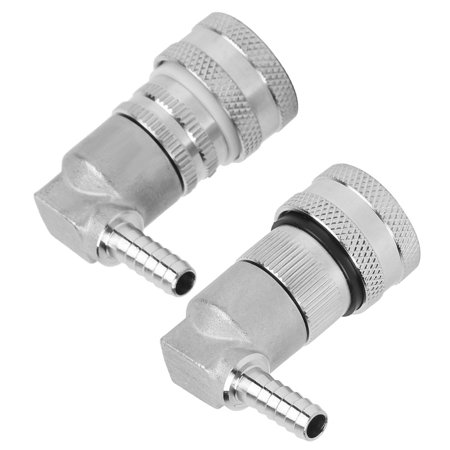 Keg Coupler Adapter, Beer Keg Adapter, Waterproof Silver For Liquid ...