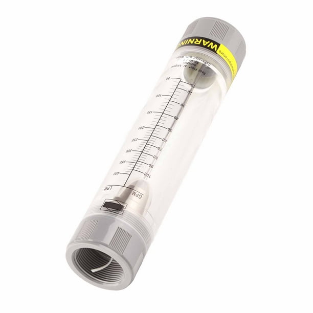 Flow Meter,LZM‑40G Tube Type Acrylic Tube Type Liquid Flowmeter Tube ...