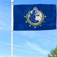 Eagle Emblems POW MIA Flag with Grommets 3ft x 5ft Red & White ...