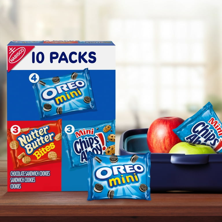 Nabisco Cookies Chips Ahoy Nutter Butter Oreo Minis