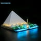 YEABRICKS Led Light Kit for Legos 21058 Architecture Great Pyramid of ...