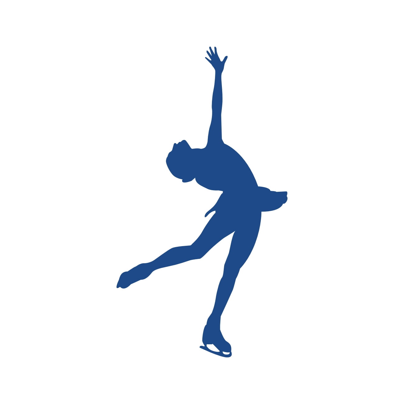 Figure Skating Sticker Decal Die Cut - Self Adhesive Vinyl ...