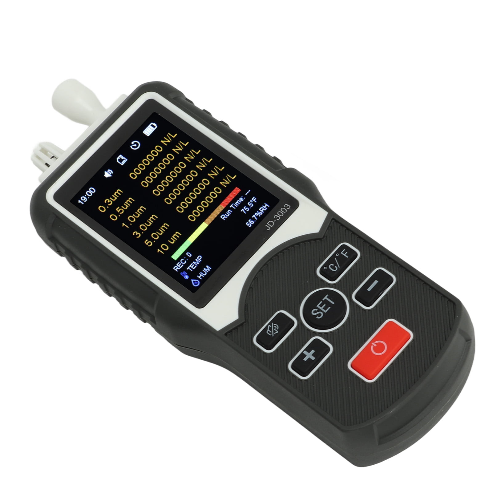 Indoor Dust Particle Counter, Widely Scattering ABS Real Time Recording ...