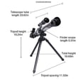 GJX Telescope for Kids,Angle Rotation Portable Refractor Telescope ...