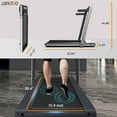 Foldable Treadmill with Incline, Folding Treadmill for Home Electric ...
