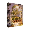 Trademark Fine Art 'The Lemon Tree Courtyard' Canvas Art by David Lloyd ...