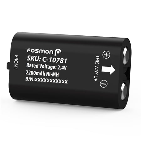 Fosmon 2200mAh Rechargeable Battery Pack Compatible with Xbox Series X ...