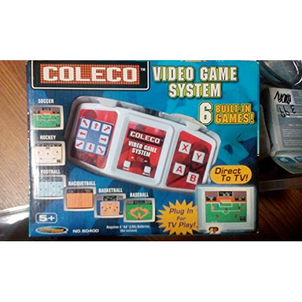 Coleco Plug-n-play Tv Video Game System Soccer, Hockey, Football ...