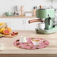 3PCS Trivet Mats 15 Inch Round Heat-Resistant Pot Holders Hot Pads ...