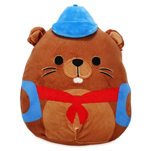 Squishmallows Official Kellytoy Plush 8" Back to School Chip the Beaver ...