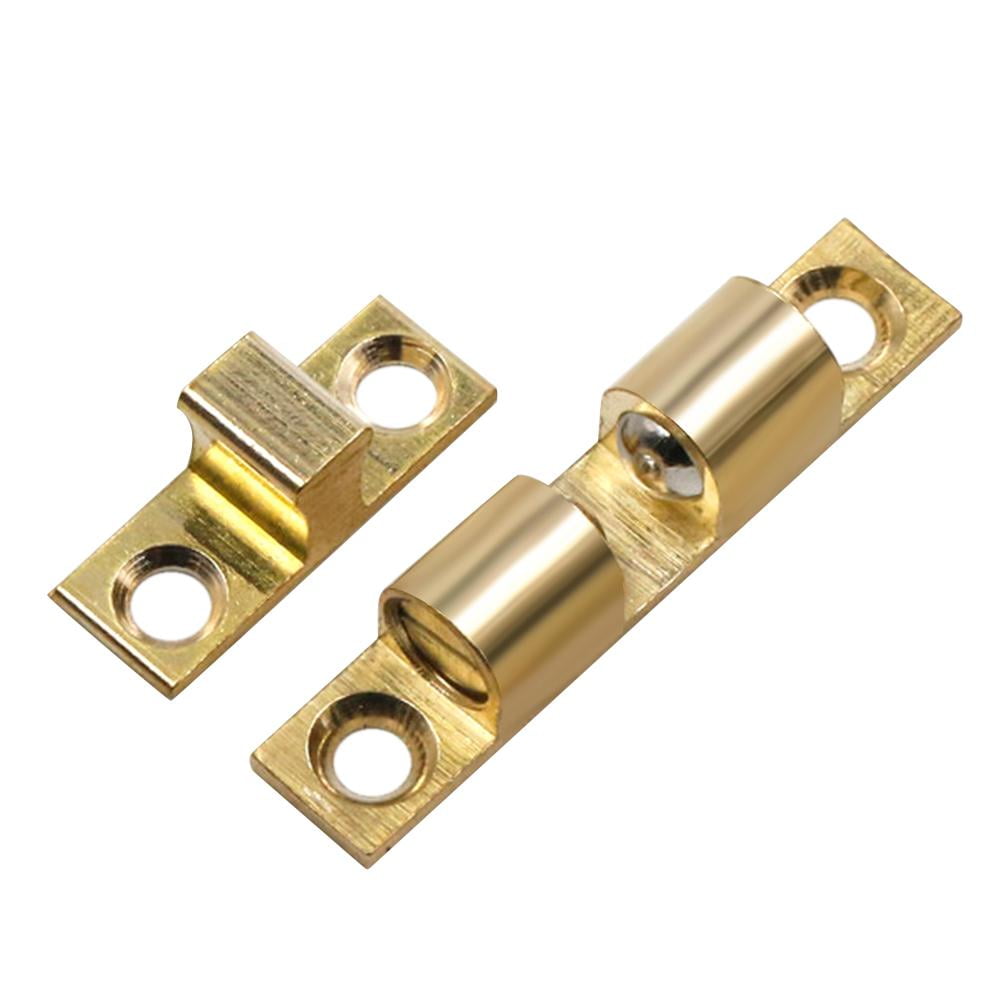 rudenlos 1set Brass Door Lock Buckle Cabinets Touch Latch Switch Ball ...