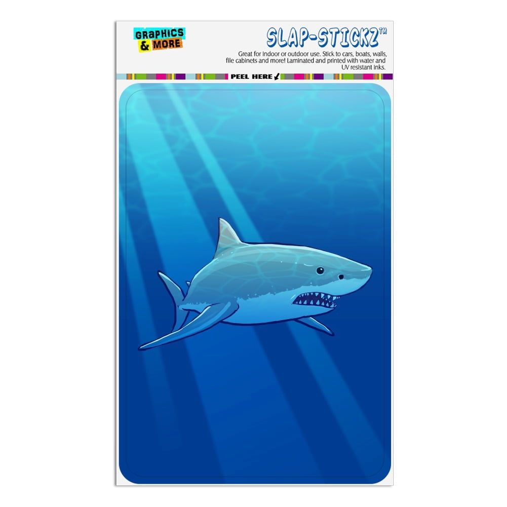 Great White Shark Realistic Home Business Office Sign - Walmart.com