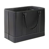 HOME DISTRICT Chic File Organizer Tote - Important Document Organizer ...