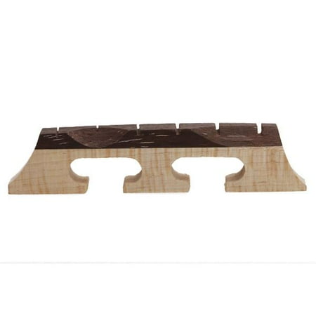 3-Legged Rosewood Maple Banjo Bridge 21/32 Inch Musical Instrument Part ...
