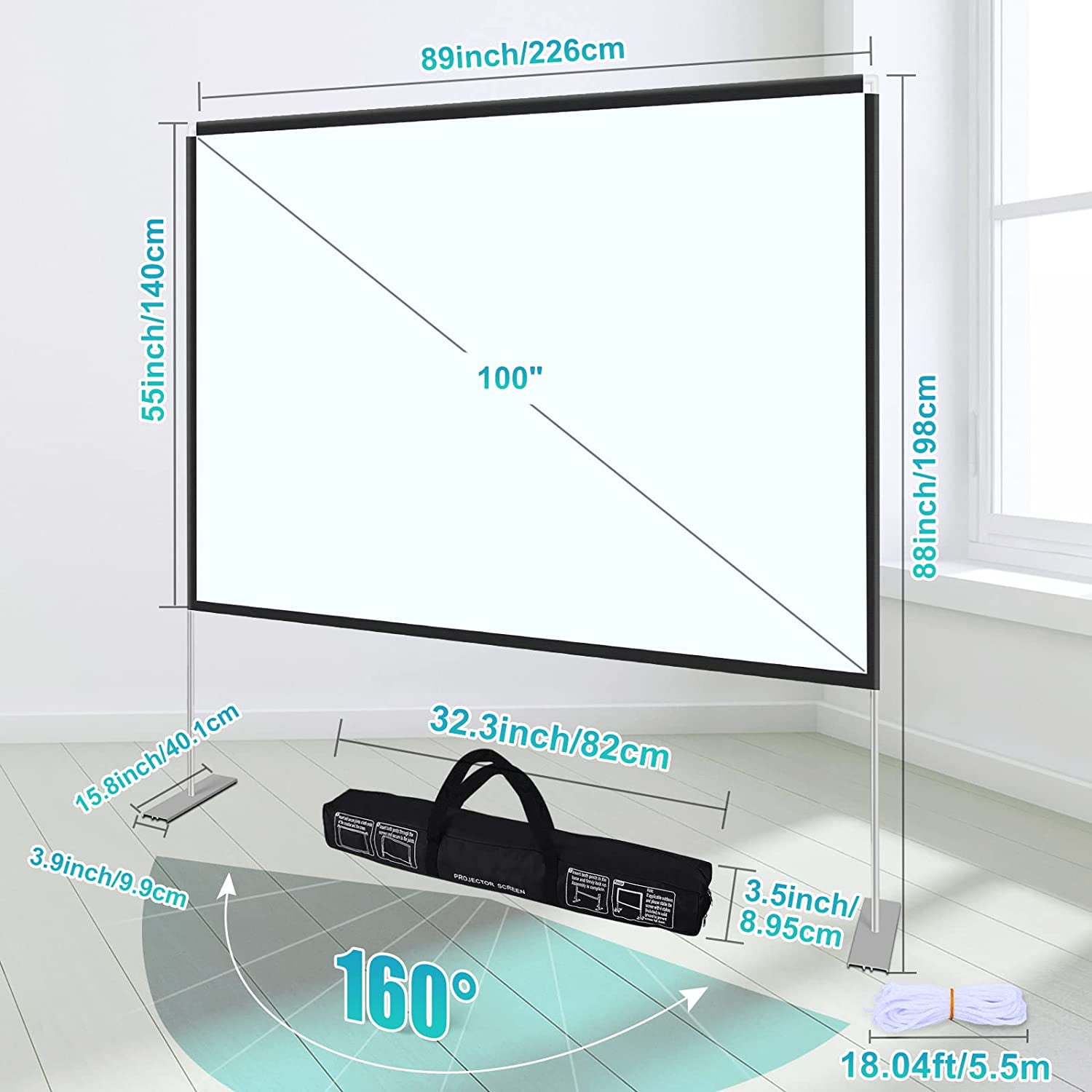 Discount Portable Projector Screen