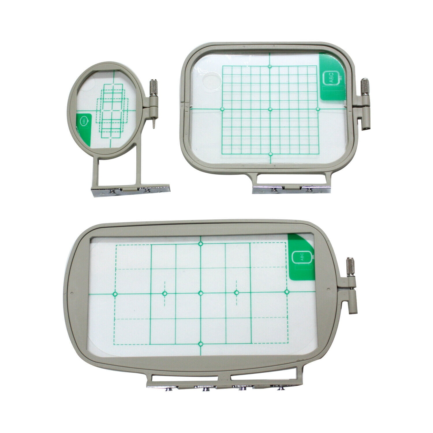 3 Pc. Embroidery Hoop Set - Brother SE-350, SE-400, HE-240, LB-6800PRW ...