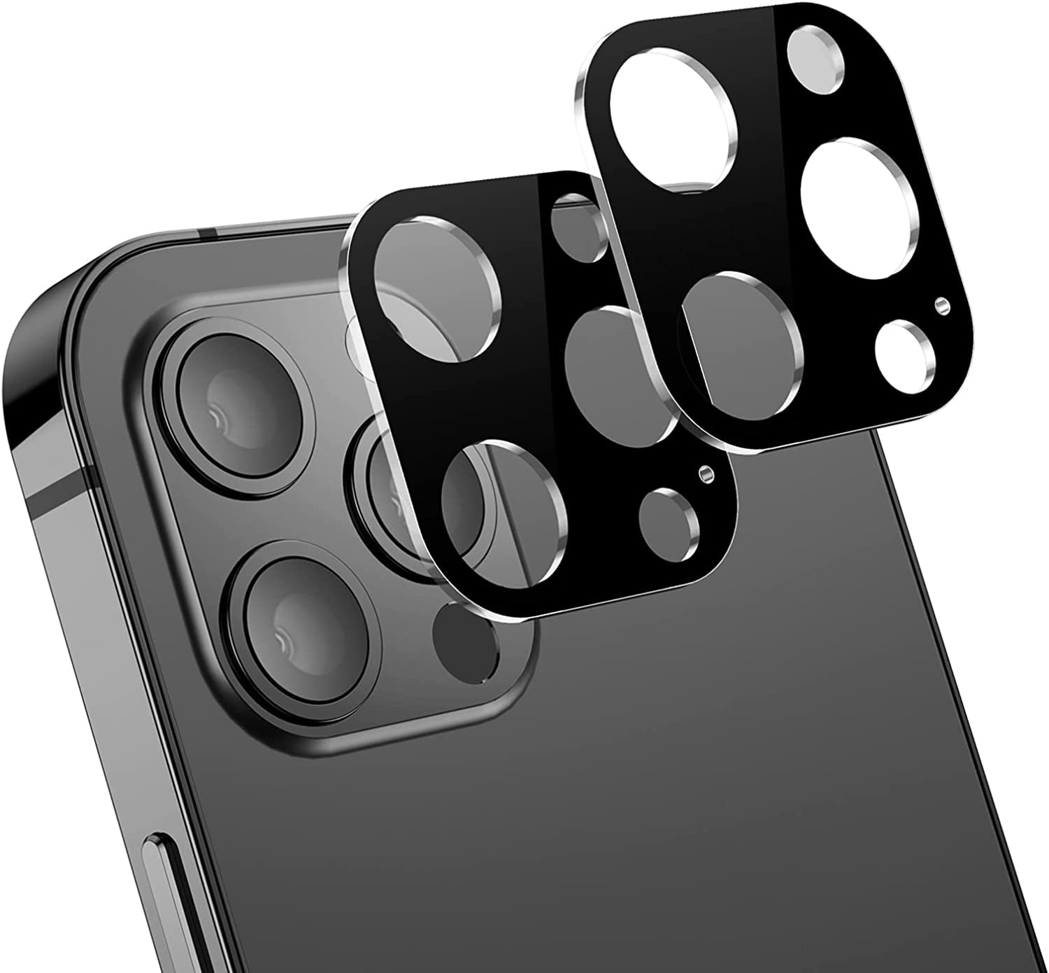 [2 Pack] Camera Len Protector for iPhone - Screen Protector Tempered ...