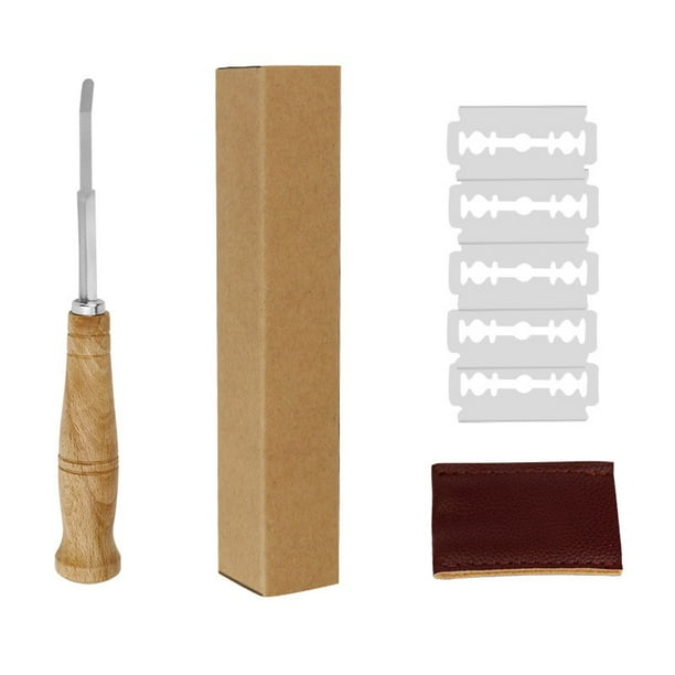 Premium Bread Lame Tool - Hand Crafted Bread Lame Dough Scoring Tool ...