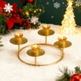 Candlelight Dinner Decorations, Stylish 4-Head Curved Candelabra Candle ...