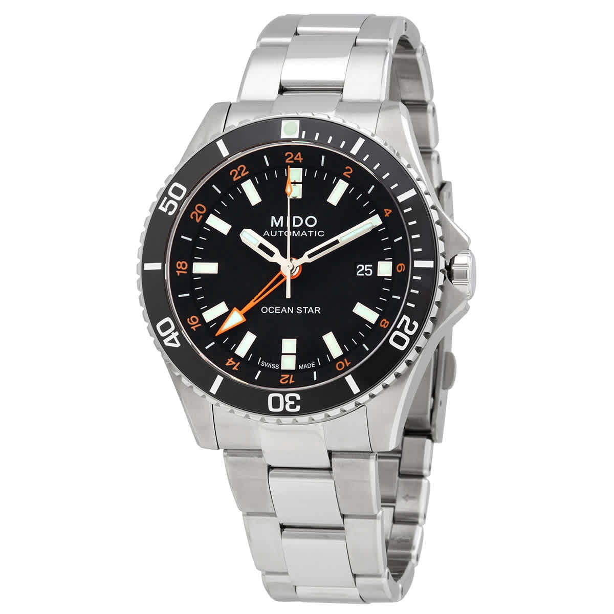 Mido Ocean Star Automatic Black Dial Men's Watch M0266291105101 ...