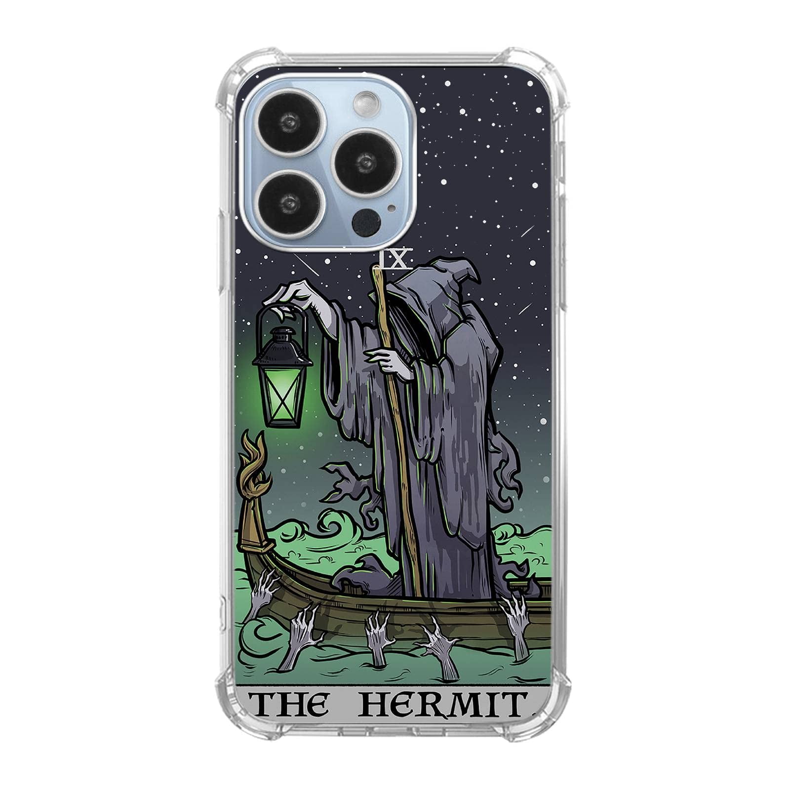 The Hermit Tarot Card Case for iPhone 13 Pro Max,Aesthetic Art Design ...