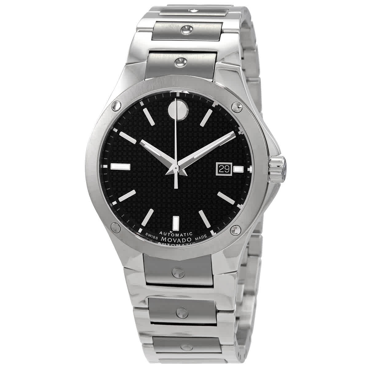 Movado SE Automatic Black Dial Men's Watch 0607551 - Walmart.com